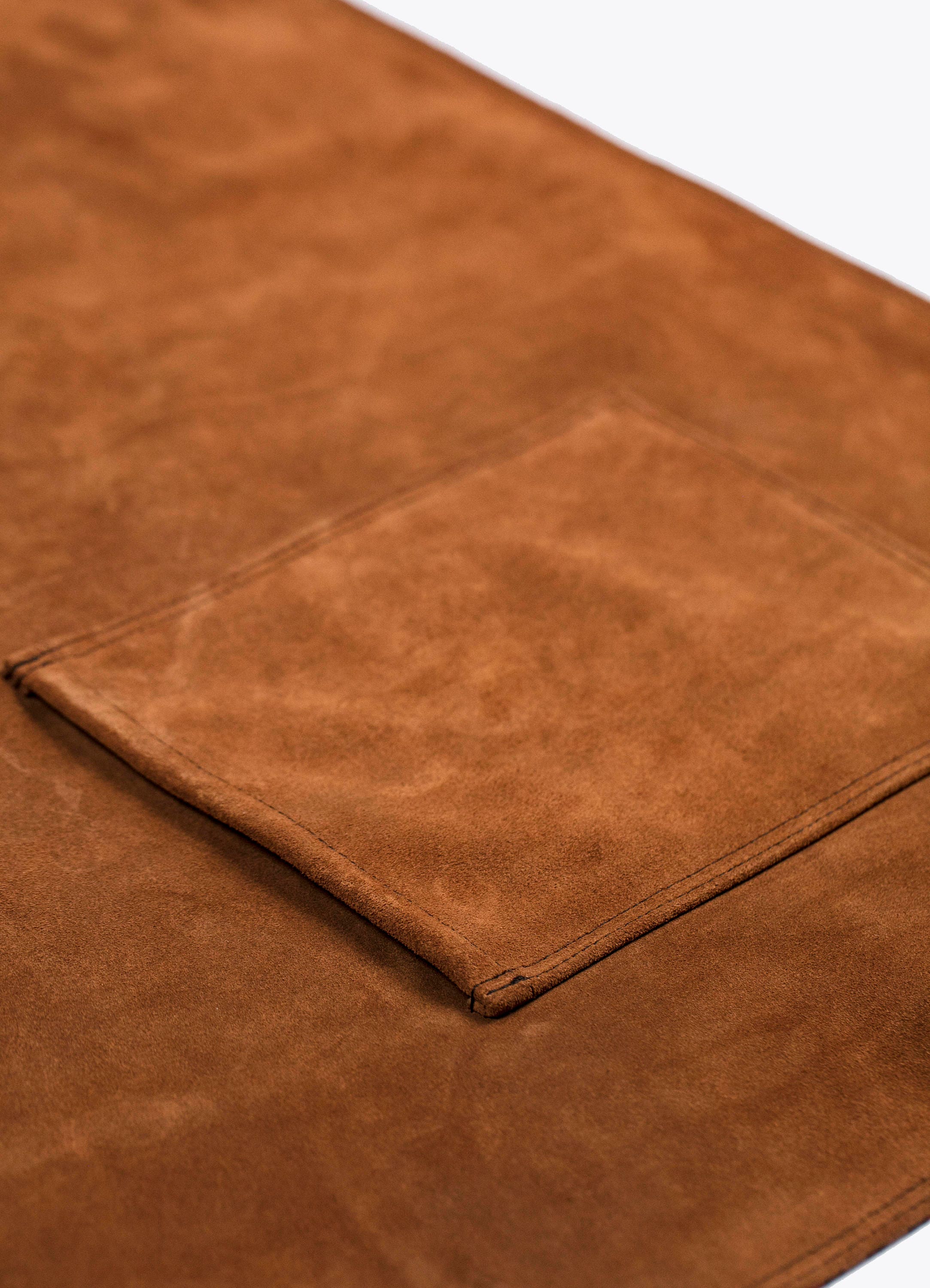 Sicily Suede Leather Apron | Etsy