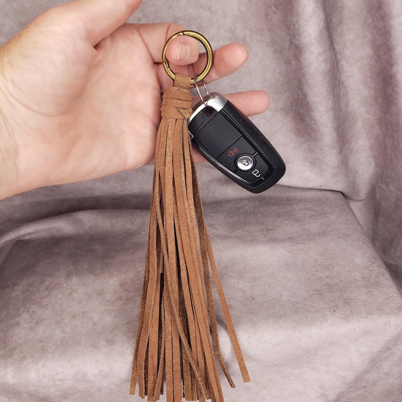 School Keychain With Tassels - Etsy