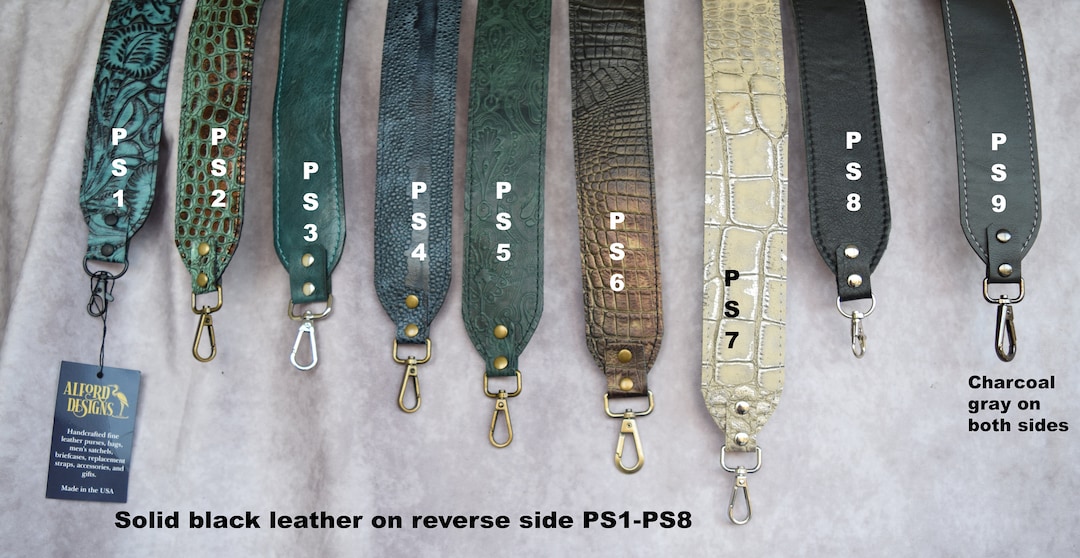 Purse Strap 2" Wide, Leather Bag Strap, in Stock and Ready to Ship ...
