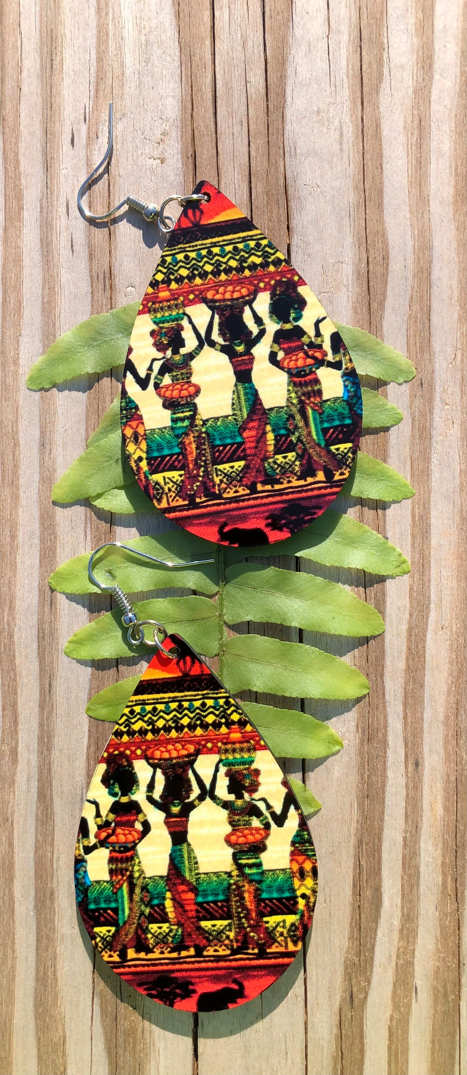 Powerful Sisters Sublimated Teardrop Earrings - Etsy