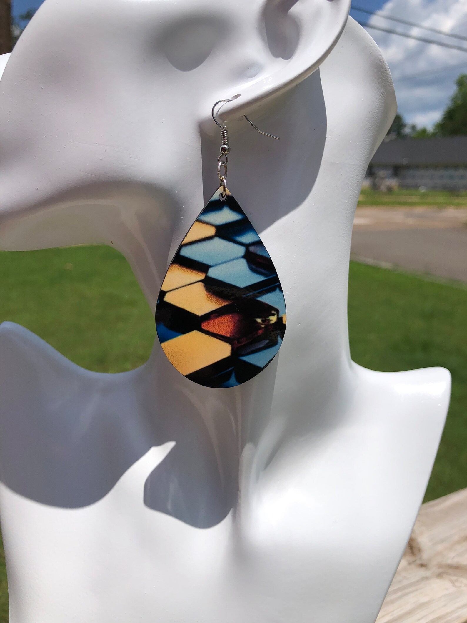 Powerful Sisters Sublimated Teardrop Earrings - Etsy