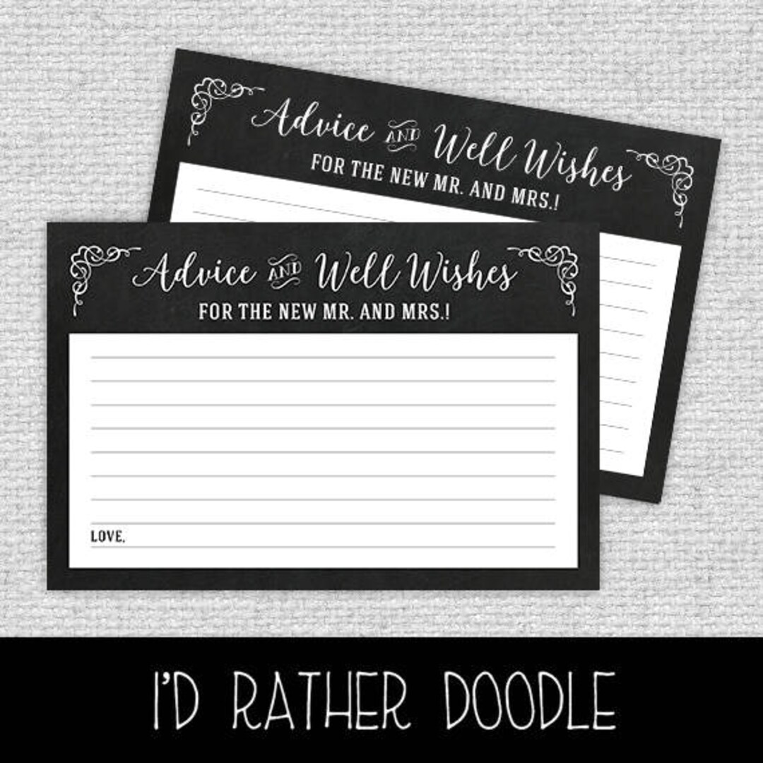 Advice And Well Wishes Cards Chalkboard Advice Cards 6x4 Etsy advice-and-well-wishes-cards-chalkboard-advice-cards-6x4-etsy