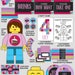 Girl Bricks Birthday Party - Bricks Printable Party - Girl Bricks ...