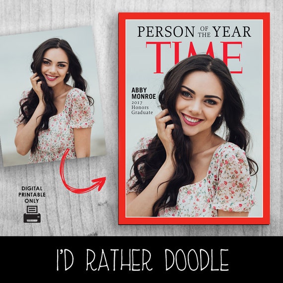 Time Person Of The Year Blank Cover