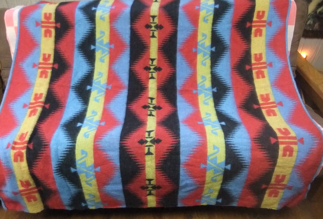 Vintage INDIAN BLANKET IB - Etsy