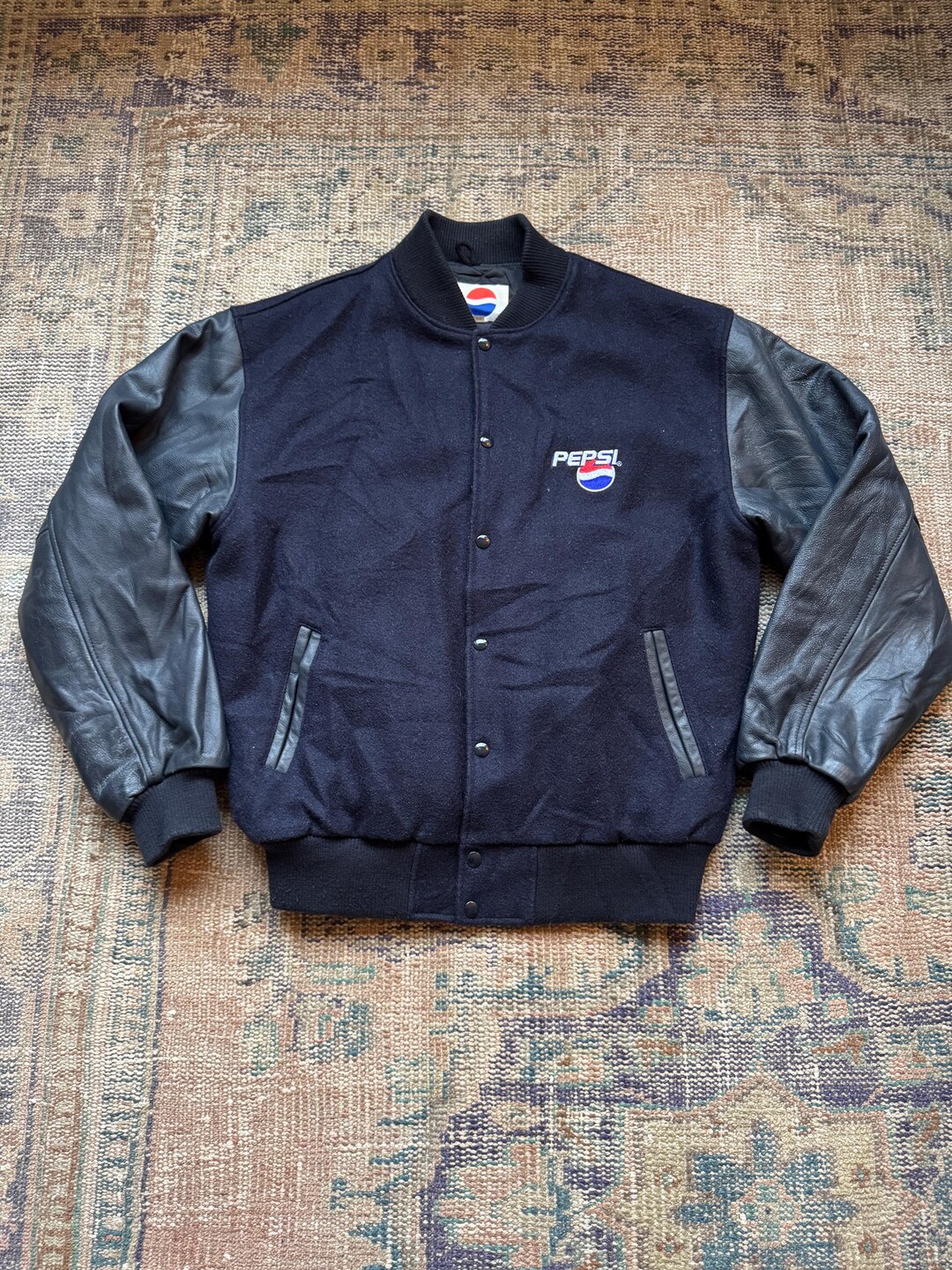 90s Pepsi 100 Years of Pepsi Bomber Varsity Jacket - Etsy