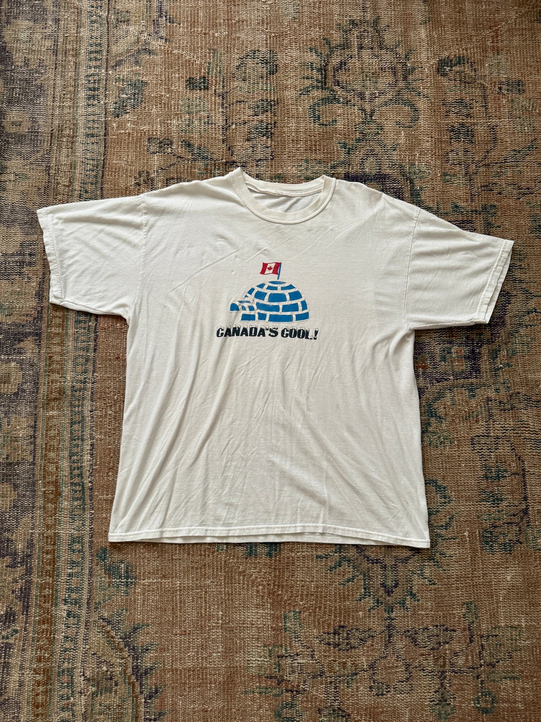 Vintage Canada is Cool Igloo Tee - Etsy
