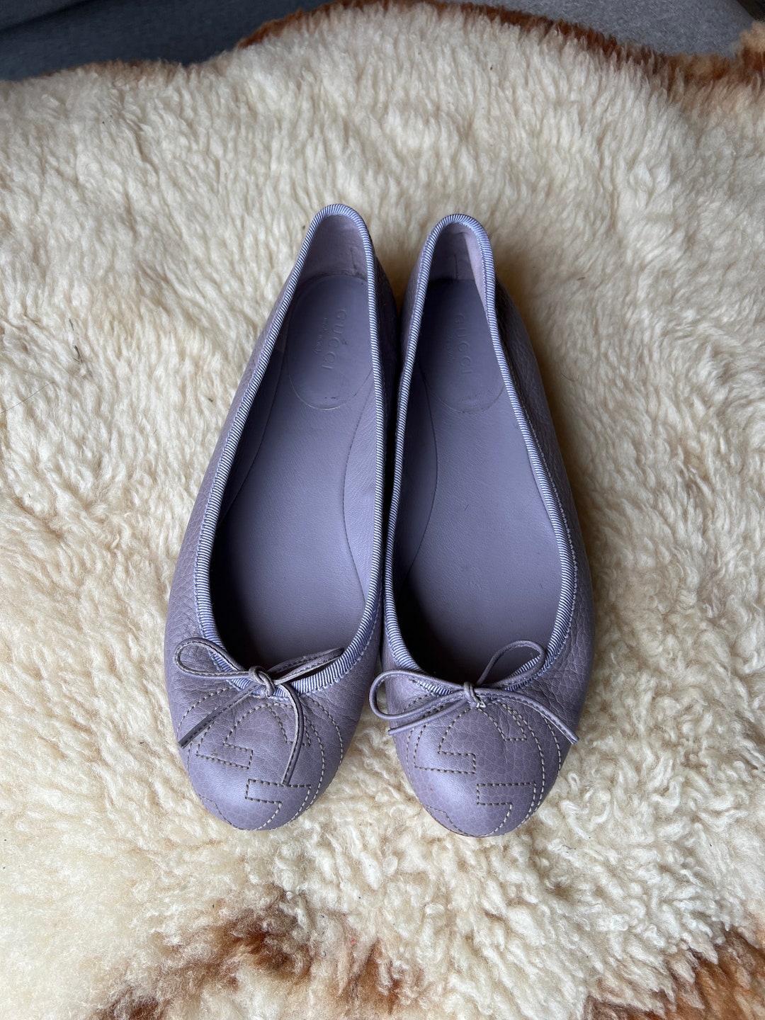 Y2K Gucci Ballet Flats - Etsy