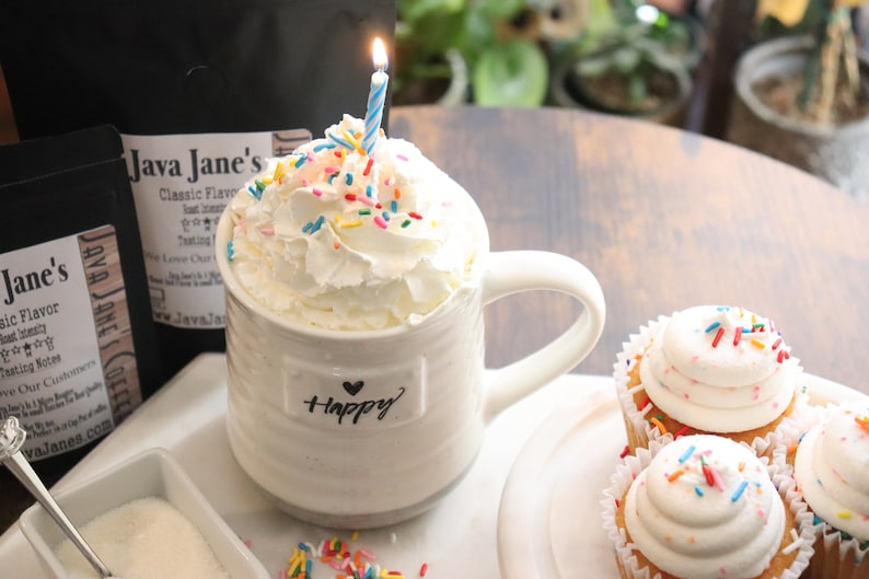 Birthday Cake Flavored Coffee Fresh Roasted Coffee Beans Java - Etsy