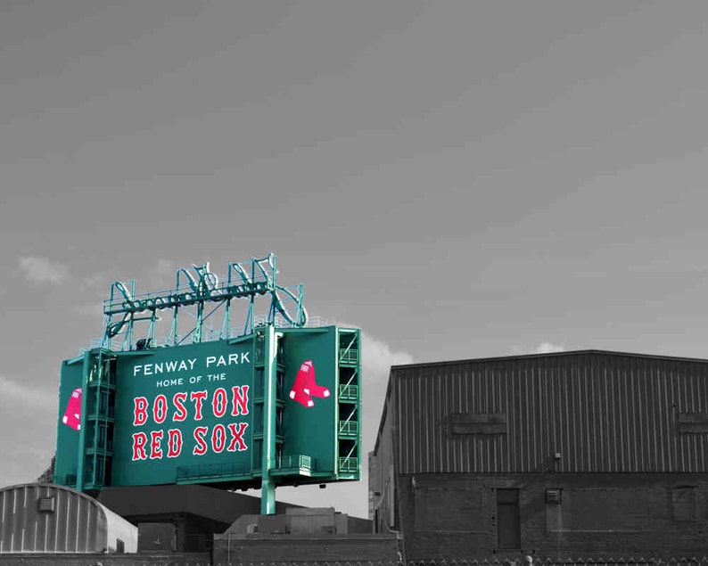 Fenway Park Sign- Boston, Massachusetts- Photography Prints - Etsy