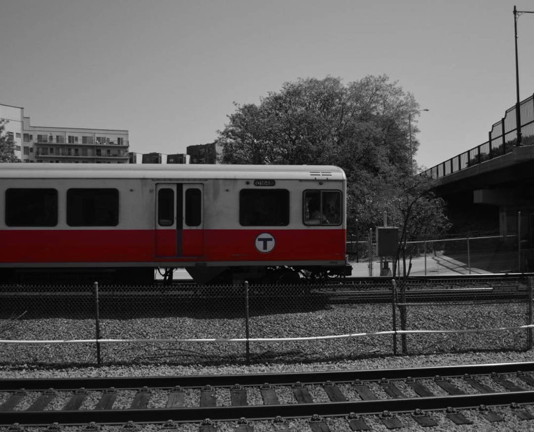 Red Line Train- Boston, Massachusetts- Photography Prints - Etsy
