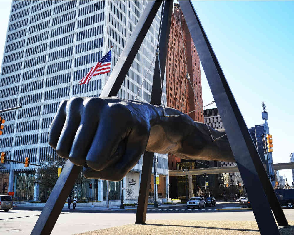 Joe Louis Fist Detroit, Michigan- Photography Prints - Etsy Canada