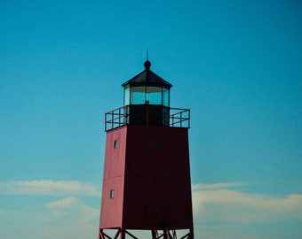 Petoskey Pierhead Lighthouse Michigan Photography Prints - Etsy