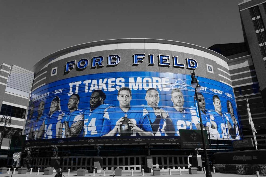 2024-2025 Ford Field Detroit, Michigan- Photography Prints - Etsy