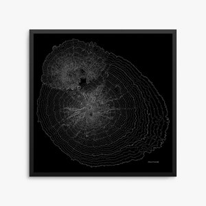 Mount Taranaki Poster, Mount Taranaki New Zealand, Mount Taranaki Map ...