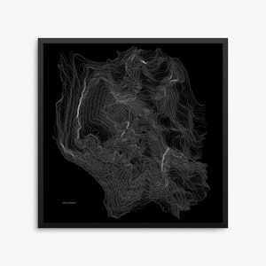 Mount Robson Poster, Mount Robson BC, Mount Robson Map Art, Mount ...