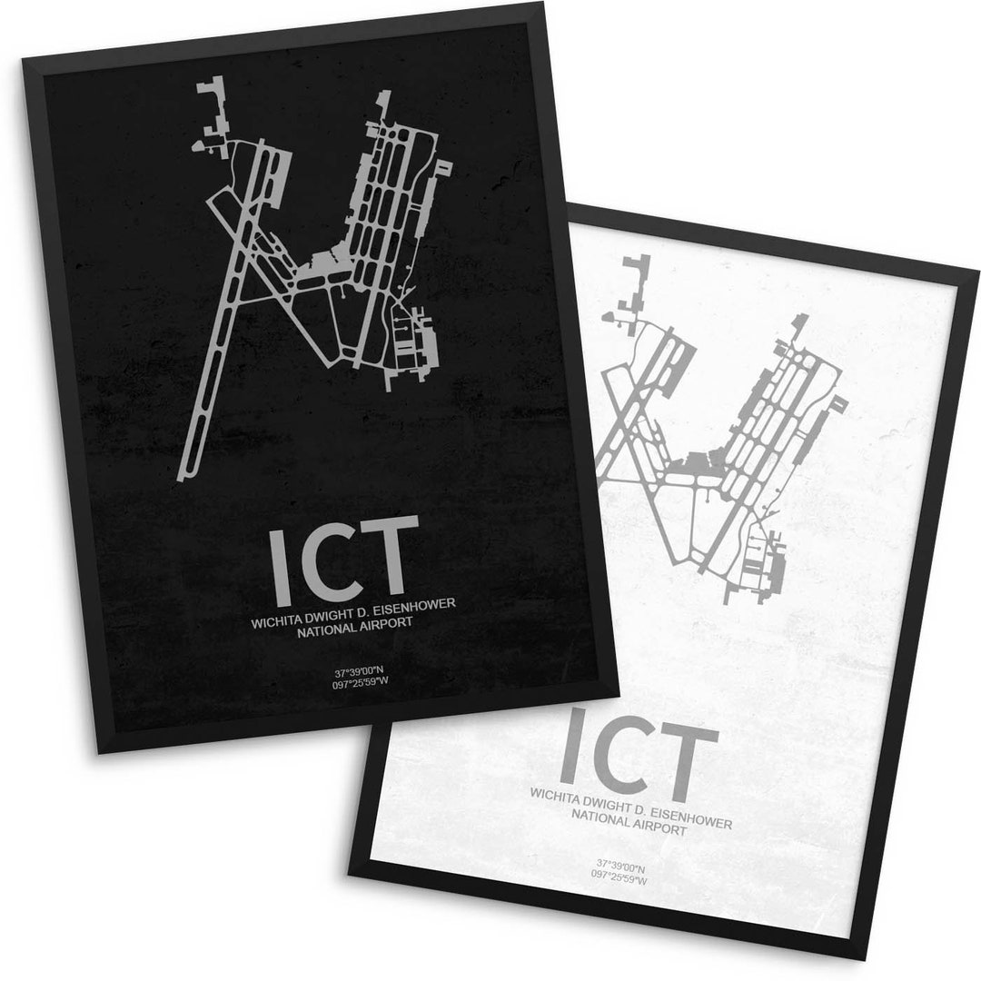 ICT Airport, Wichita Dwight D. Eisenhower National Airport, Wichita ...