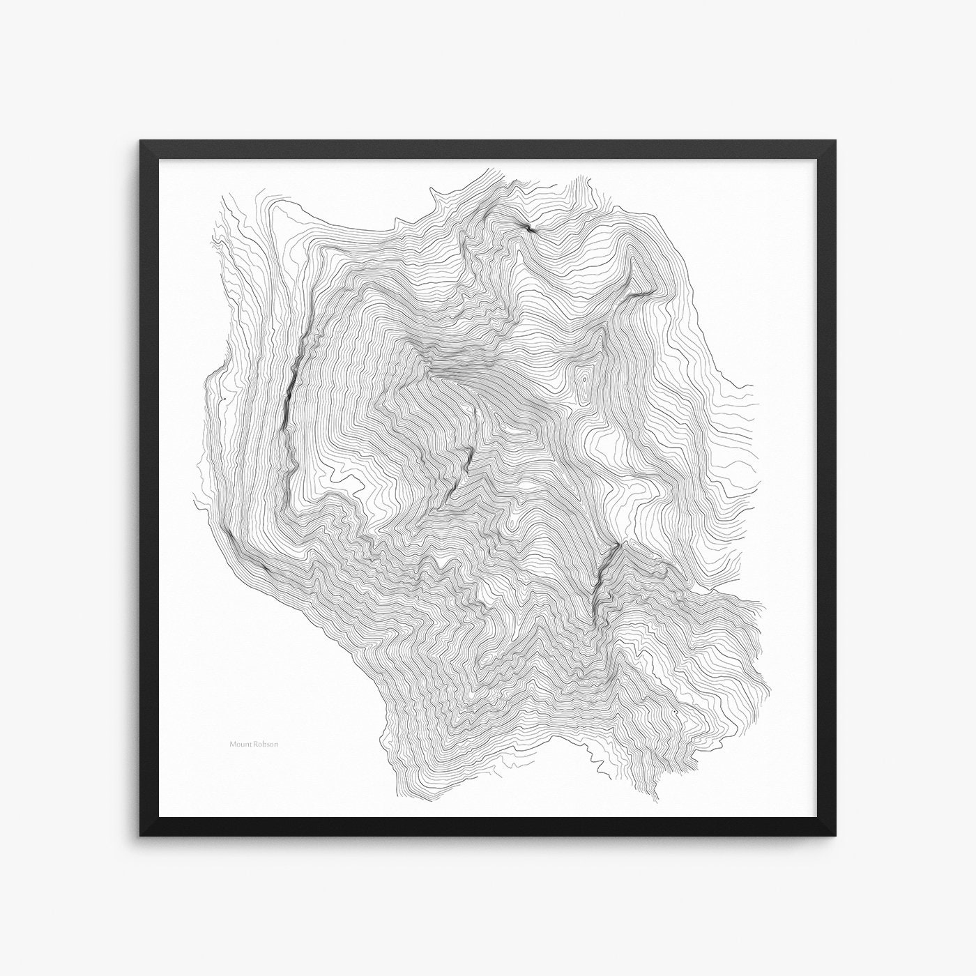 Mount Robson Map