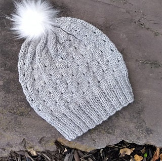 Dainty Dots Hat PDF Downloadable Knitting Pattern | Etsy