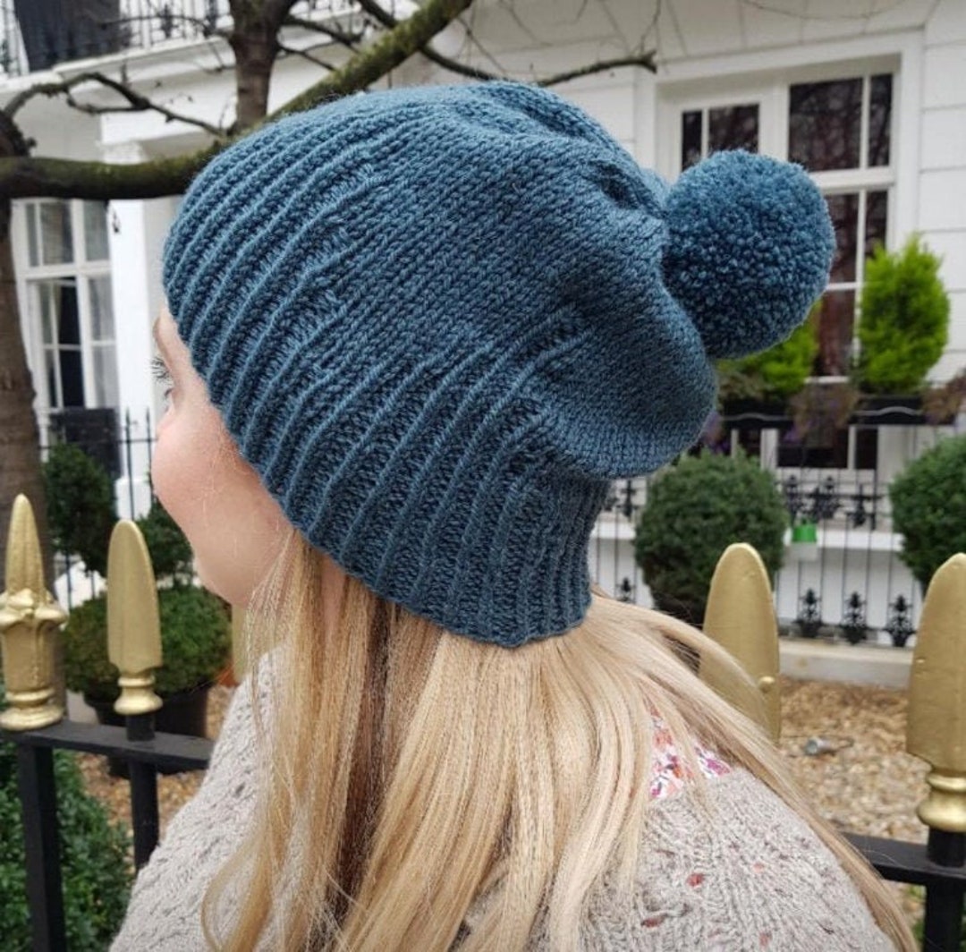 Rays Hat Gender Neutral DK Knit Hat PDF Knitting Pattern! - Etsy