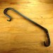 Hand Forged Round Bar Dinner Triangle and Mounting Hook - Etsy
