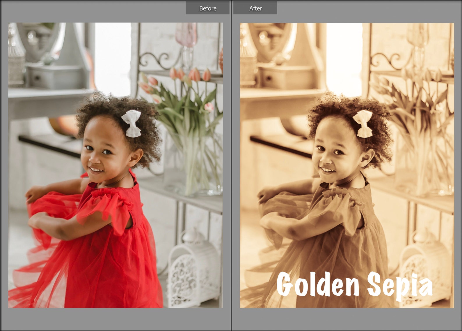 Sepia Presets and Selenium Tone Presets Bundle of 15 - Get the Look of ...
