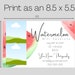 Watermelon Mini Session Canva Template for Summer Photoshoots, Easy to ...