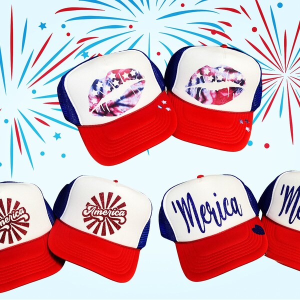 4th of July Hat - Etsy