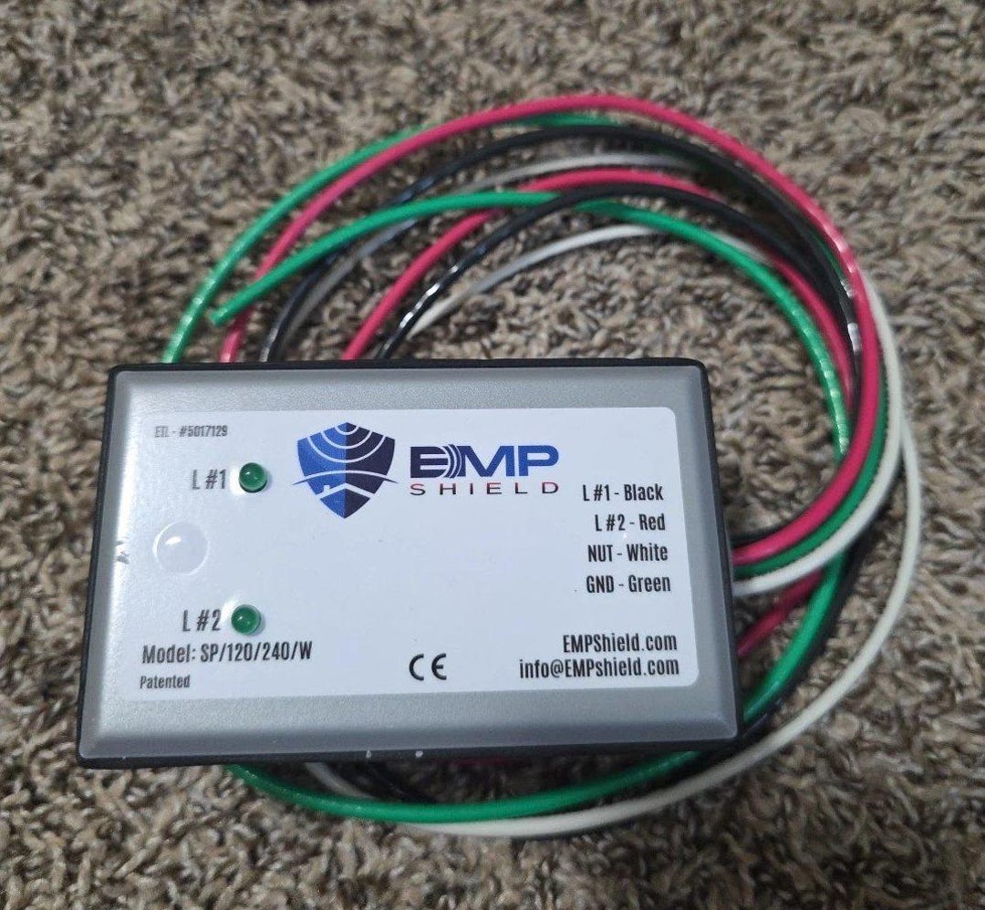 EMP SHIELD Home Emp Surge Protection Unit Ac SP/120/240/W - Etsy