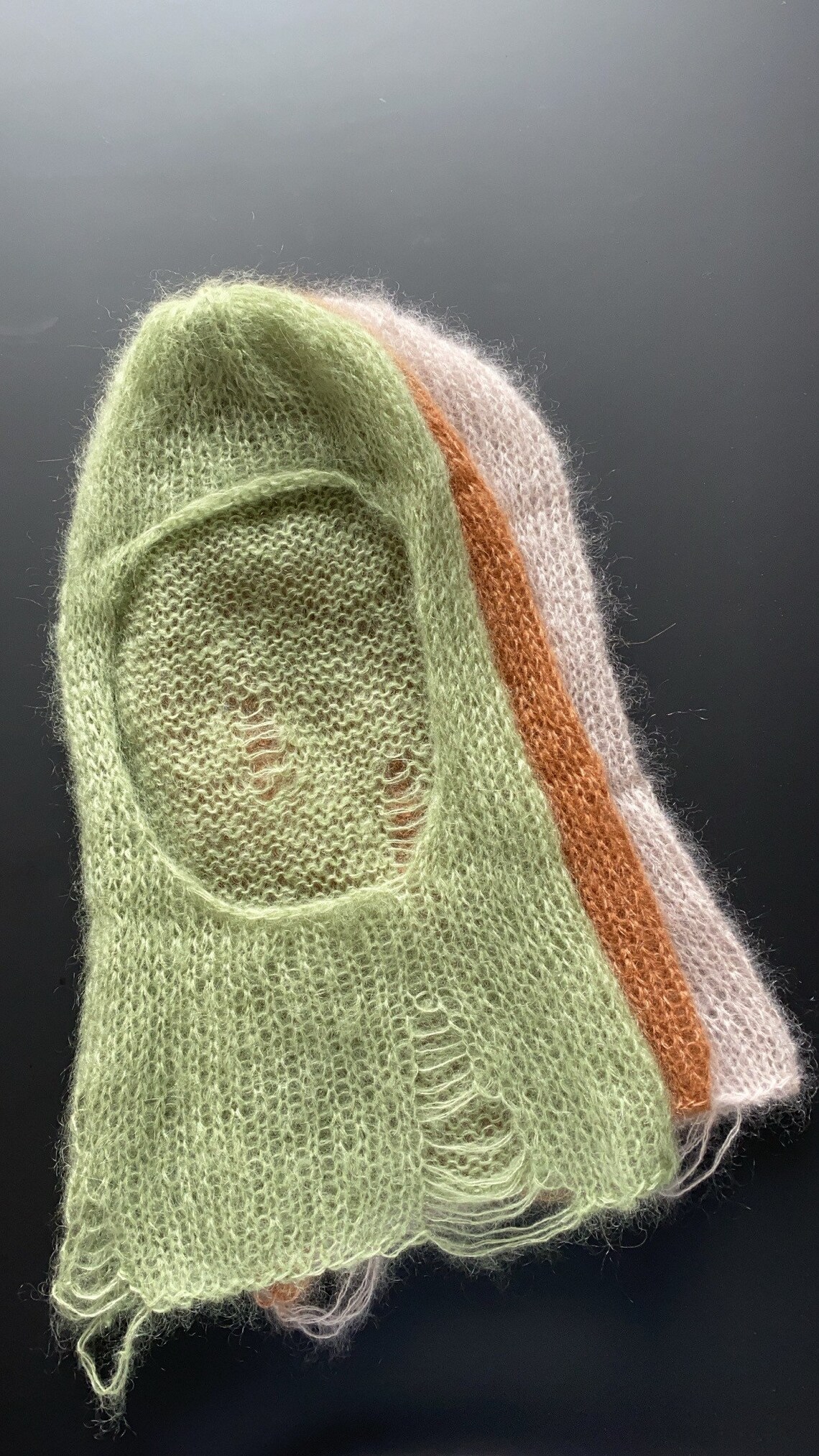 Balaclava Color Green pink Brownblack - Etsy