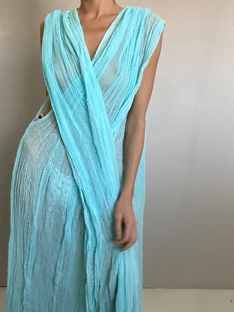 Aqua Blue Dress - Etsy