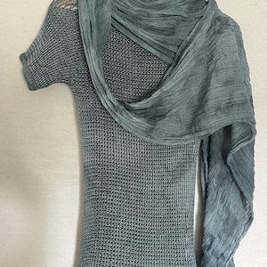 Black and Gray Net Dress - Etsy