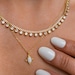 Sterling Silver - Rose Gold - Yellow Gold Baby Curb Chain With Cubic ...