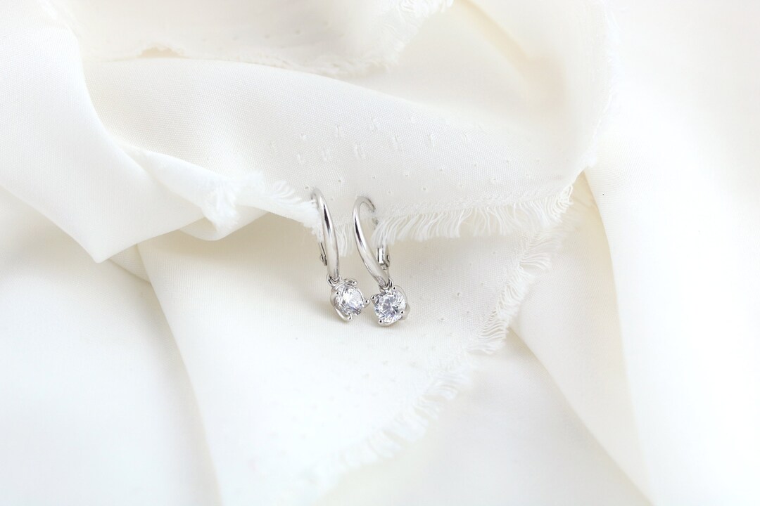 Sterling Silver / 14kt Gold Everyday Euro Wire Earrings | Lever Back ...