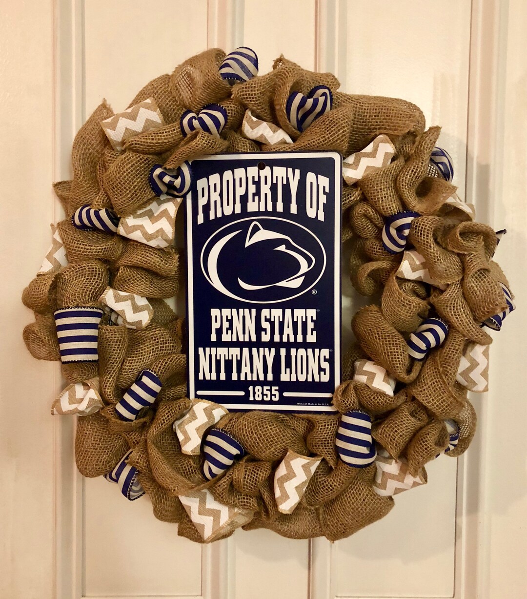 Penn State Wreath - Etsy
