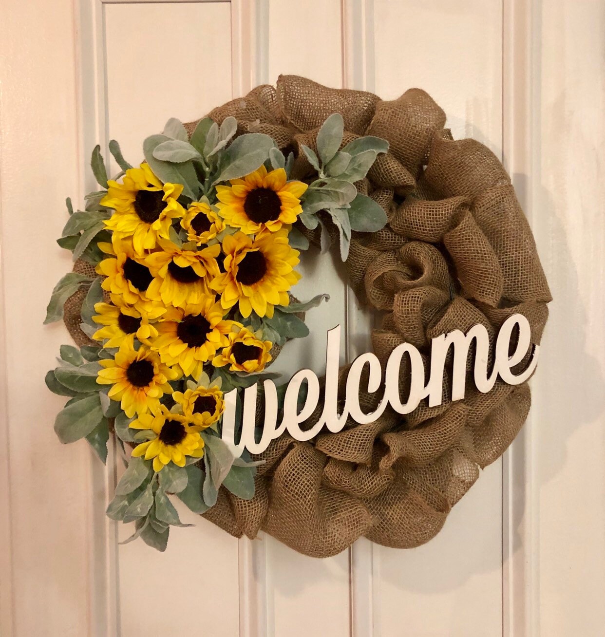 Welcome Sunflower - Etsy