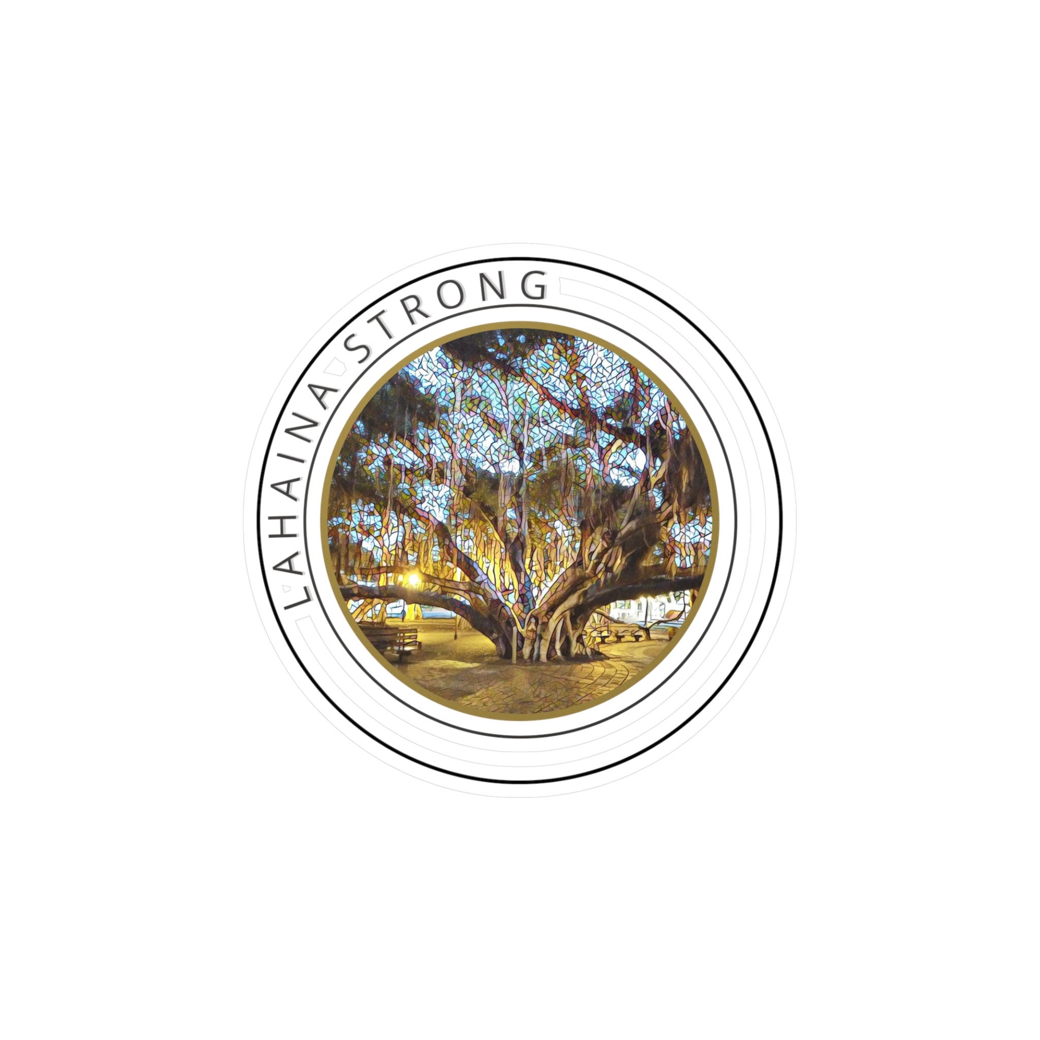 LAHAINA STRONG Kiss-cut Vinyl Decal - Etsy