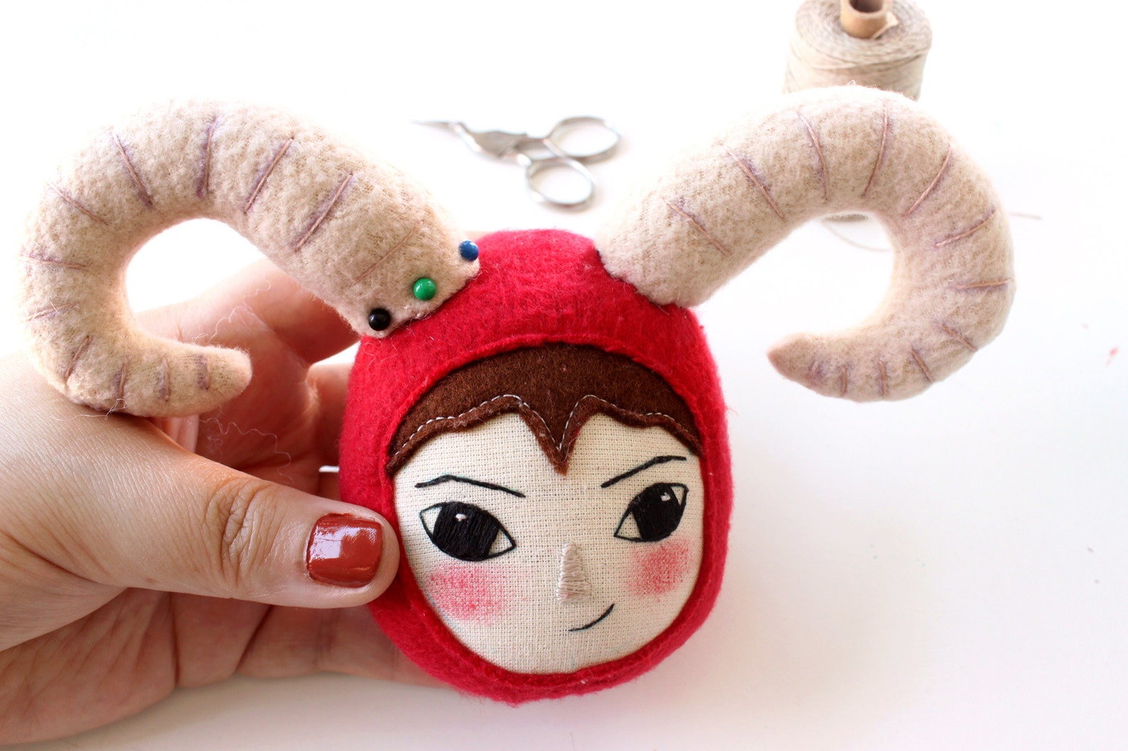 Aries Doll PDF Sewing Pattern & Tutorial -english / Español- Patrón Y ...