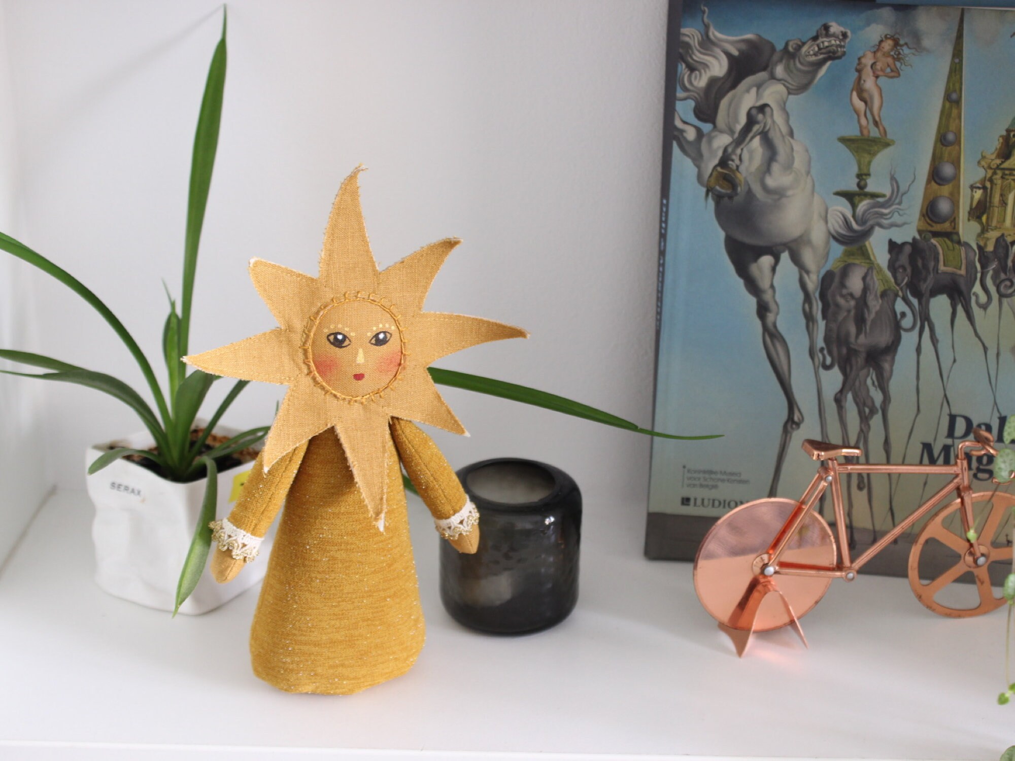 Sun Doll PDF Pattern Sewing Tutorial - Art Doll - English & Español - Etsy