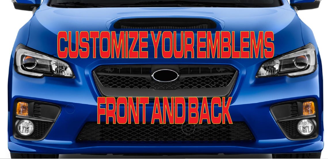 Subaru 2021 - 2025 BRZ CUSTOM Overlays Vinyl Stickers Emblem Decals ...