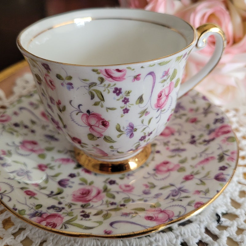 Chintz Teacups - Etsy