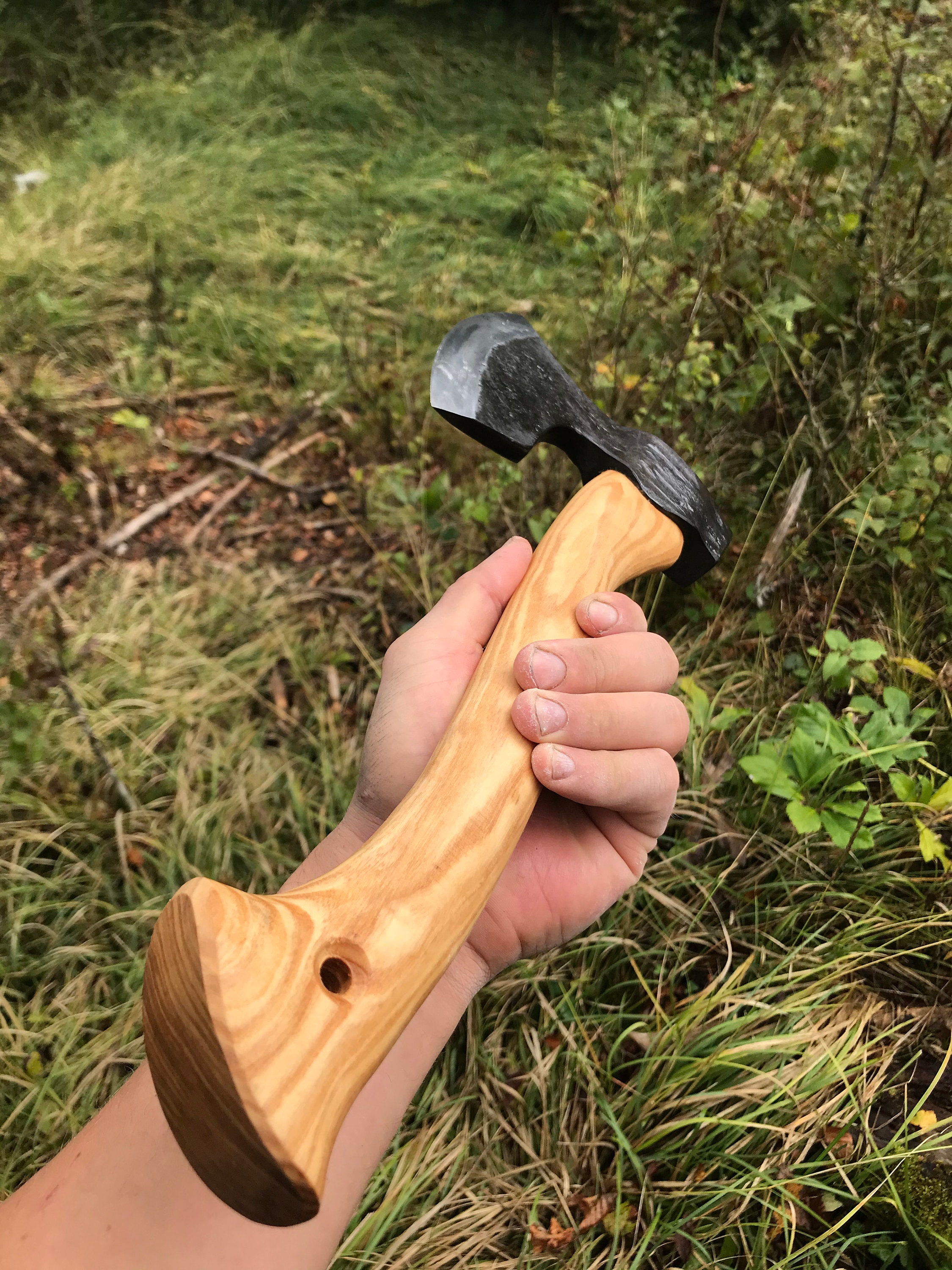 Hand forged Carving axe Carpenters axe Swedish axe Viking | Etsy