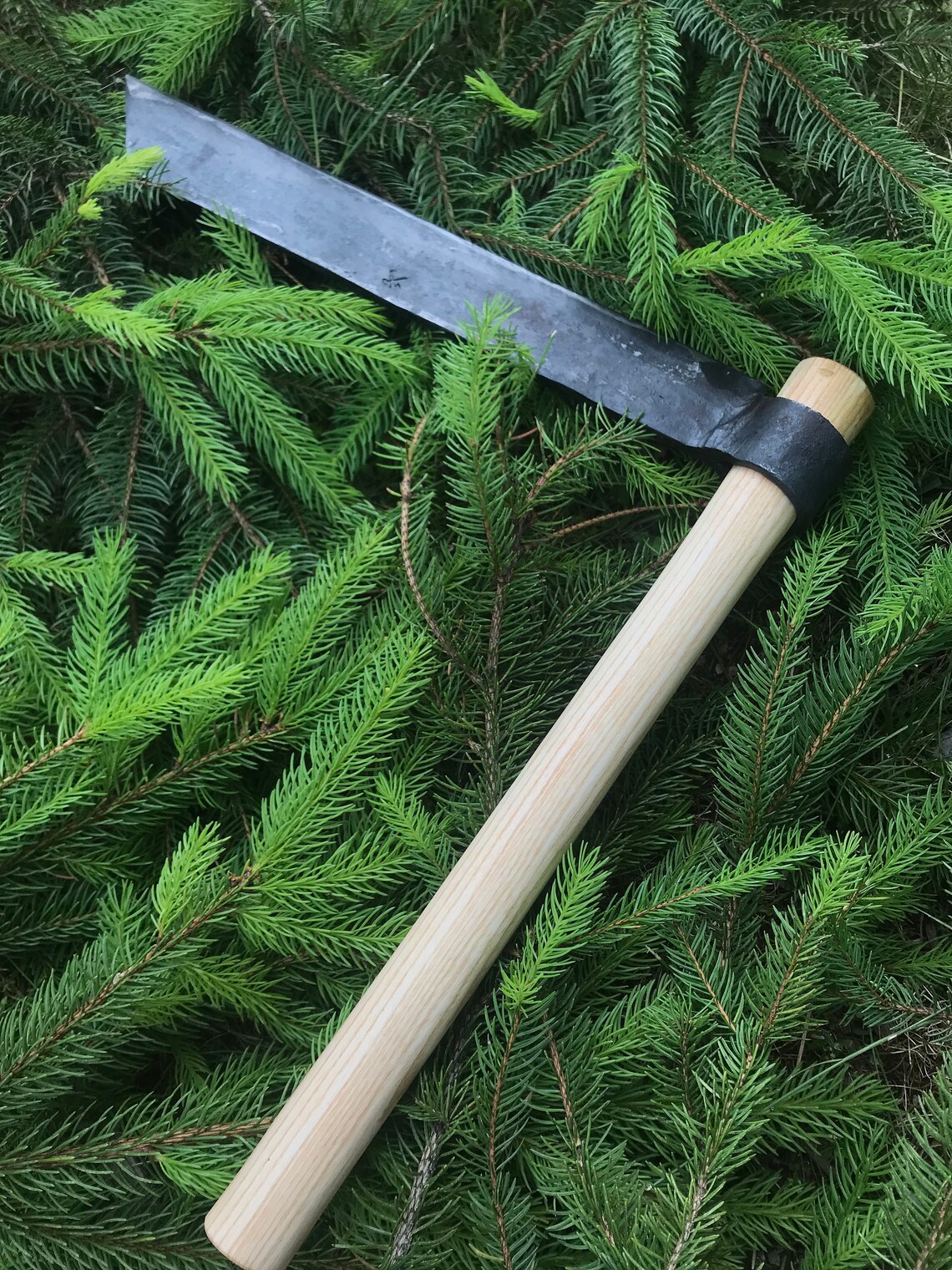 Wood Splitting Froe Large Roof Shingles Splitting Froe Green | Etsy