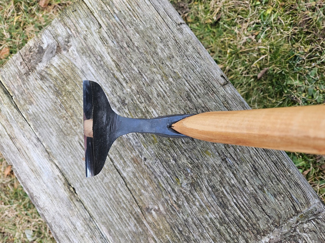 100mm Flat Adze: Cabin Building & Wood Planishing Tool, Carpentry - Etsy