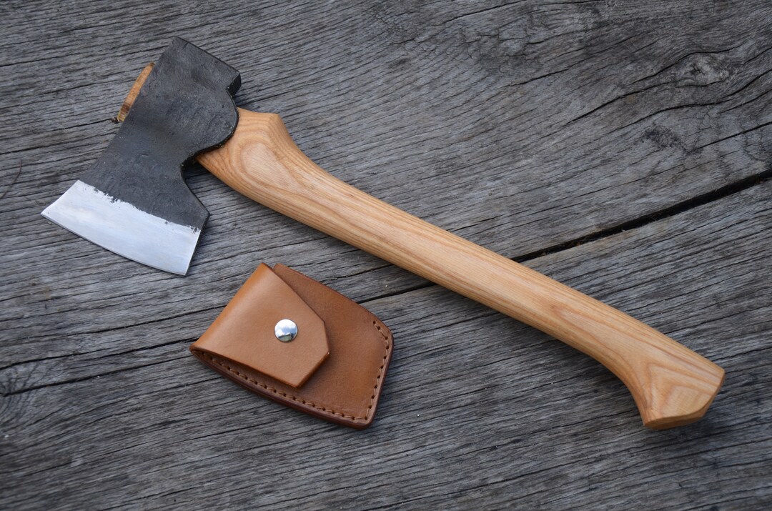 Hand Forged Camping Axe 16'' - 40cm Bushcraft Axe Hunting Axe Hunters ...