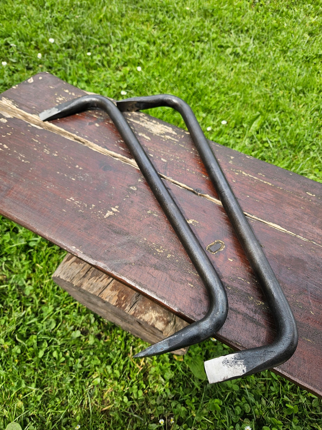 Log Dogs - for Securing Logs, Cabin Build, Carpentry, Timber Framing - Etsy