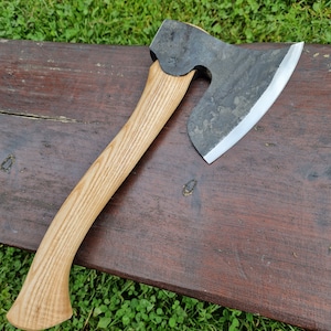 Hand Forged Carving Axe - Right Handed / Left Handed Sloyd Axe ...