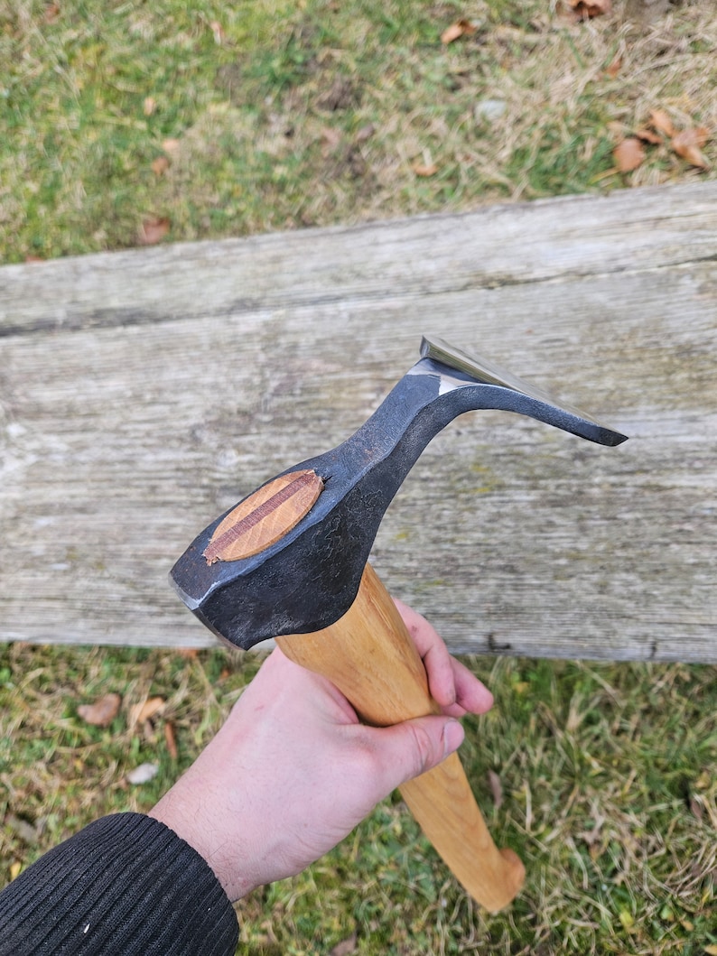 100mm Flat Adze: Cabin Building & Wood Planishing Tool, Carpentry - Etsy