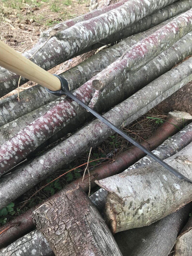 Wood Splitting Froe Large Roof Shingles Splitting Froe Green | Etsy