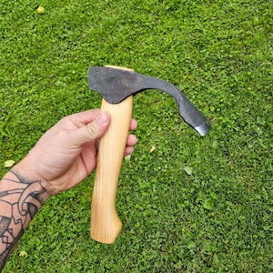 Hand Forged Woodworking Kit - Starting Set Including Froe, Carving Axe ...